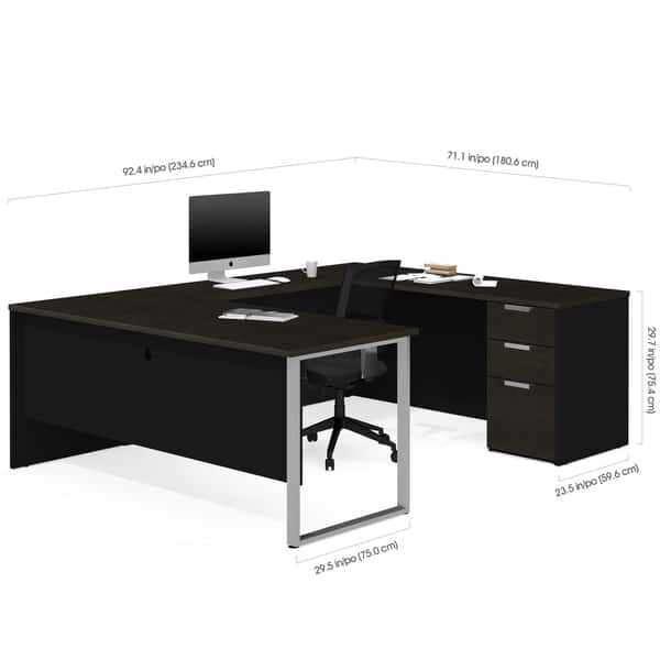 Bestar Pro-Concept Plus U-Desk - Bed Bath & Beyond - 16828638
