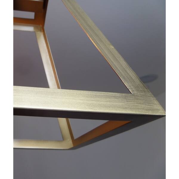 Boxie 4 Light Pendant Light in Antique Bronze - Bed Bath & Beyond ...