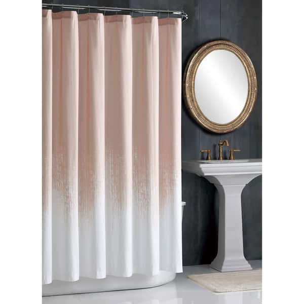 Vince Camuto Lyon Brushstroke Printed Shower Curtains Bed Bath