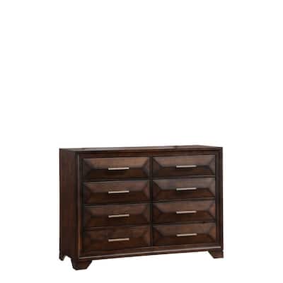 Anthem Eight Drawer Dresser In Distressed Brown Finish - Overstock ...
