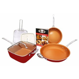 Gotham Steel Pantastic Nonstick Ti Cerama Pans Set (7-piece) - Bed Bath ...