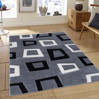 Allstar Woven Abstract Modern Square Design Rug - Bed Bath & Beyond ...