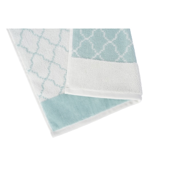 LOFT by Loftex Lattice Luxe 6-Piece Towel Set - Bed Bath & Beyond ...