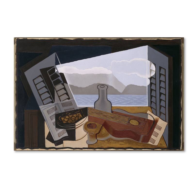 Juan Gris 'The Open Window' Canvas Art - Overstock - 16944822