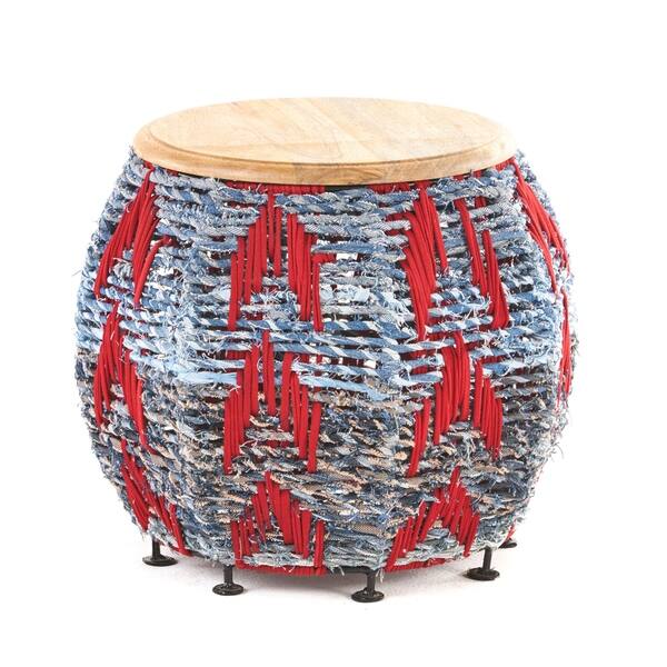Ryker Solid Mango Wood Round End Table by Christopher Knight Home - Bed ...