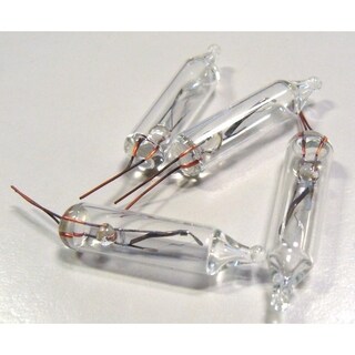 Pack of 4 Shimmering Clear Mini Christmas Replacement Bulbs - 4 Volts ...