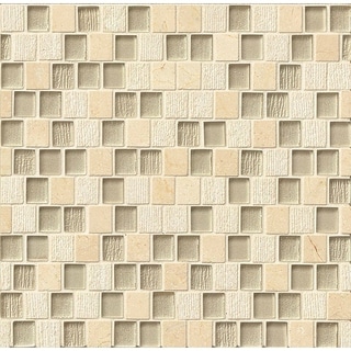 3/4x1 Offset Brick Pattern Blend Beige (Case of 10) - Bed Bath & Beyond ...