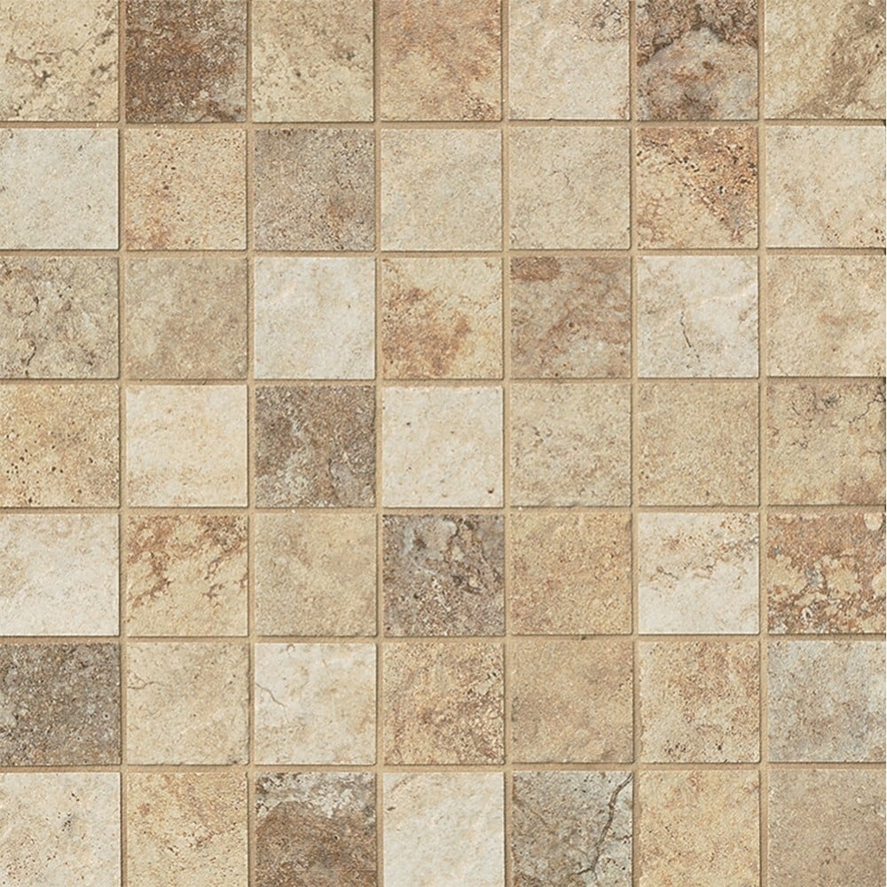 EMSER TILE Cabo Coast X X 9mm Ceramic Mesh-Mounted Mosaic, 59% OFF