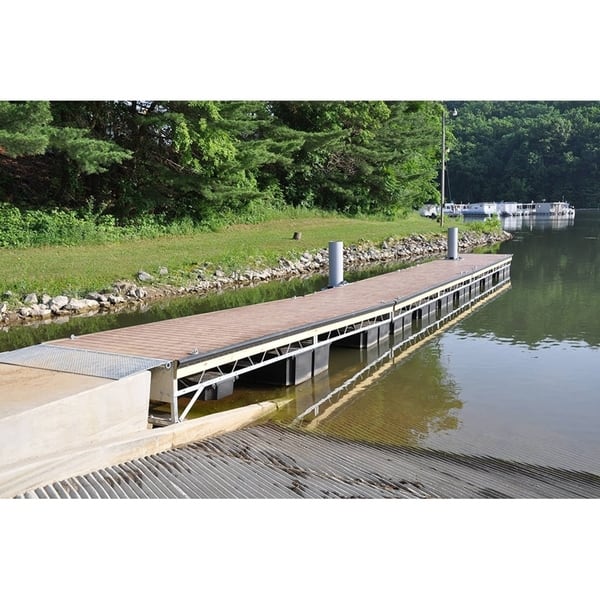 EasyFlex Plastic P-Profile Dock Edging, 25-Feet, White - Bed Bath ...