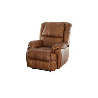 Ashanti Furniture Acasia Tokara Full Aniline Pull-up Leather Incliner ...
