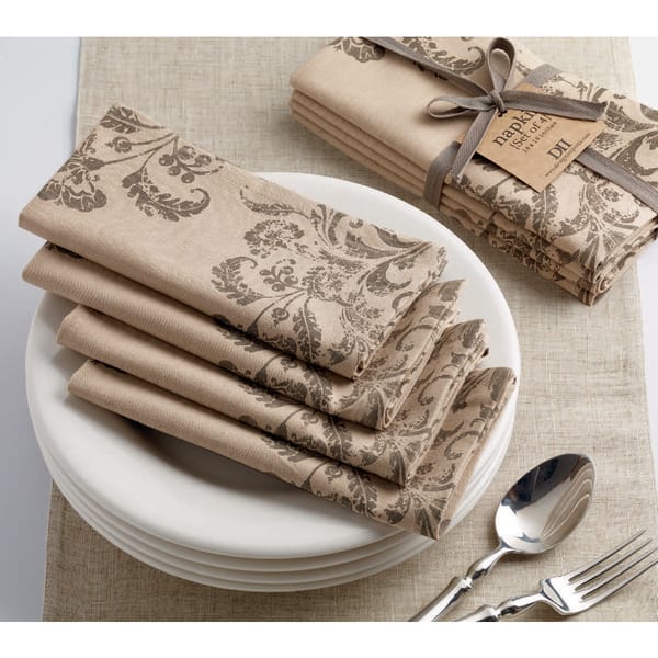 French Scroll Buffet Napkin (Set of 6) - Bed Bath & Beyond - 17007287
