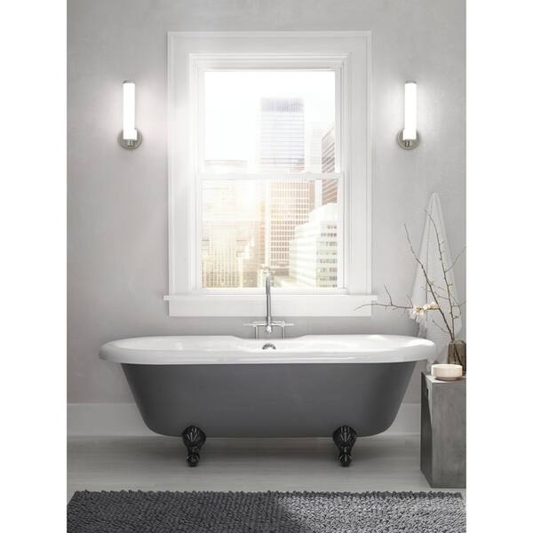 Kichler Lighting Indeco Collection 1-light Nickel LED Wall Sconce - Bed Bath & Beyond - 17014465