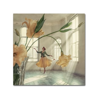 David Dubnitskiy 'Flower Dress' Canvas Art - Bed Bath & Beyond - 17028445