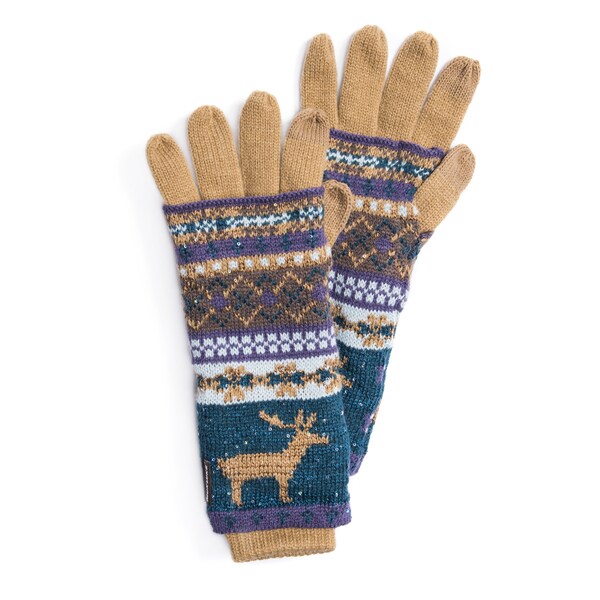 MUK LUKS® Women's Multi 3-in-1 Gloves - Overstock - 17031210