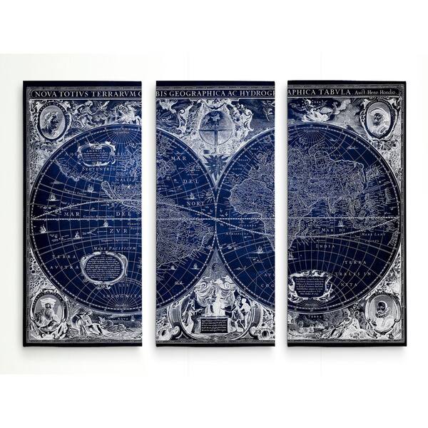 Blue Treasure Map - Bed Bath & Beyond - 17063491