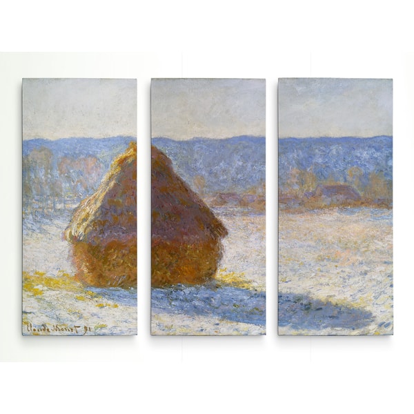 Haystack-Morning -Claude Monet - Bed Bath & Beyond - 17063732