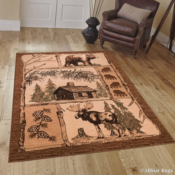 Allstar Berber Woven Soft Southwest Cabin Theme Rug - Bed Bath & Beyond ...