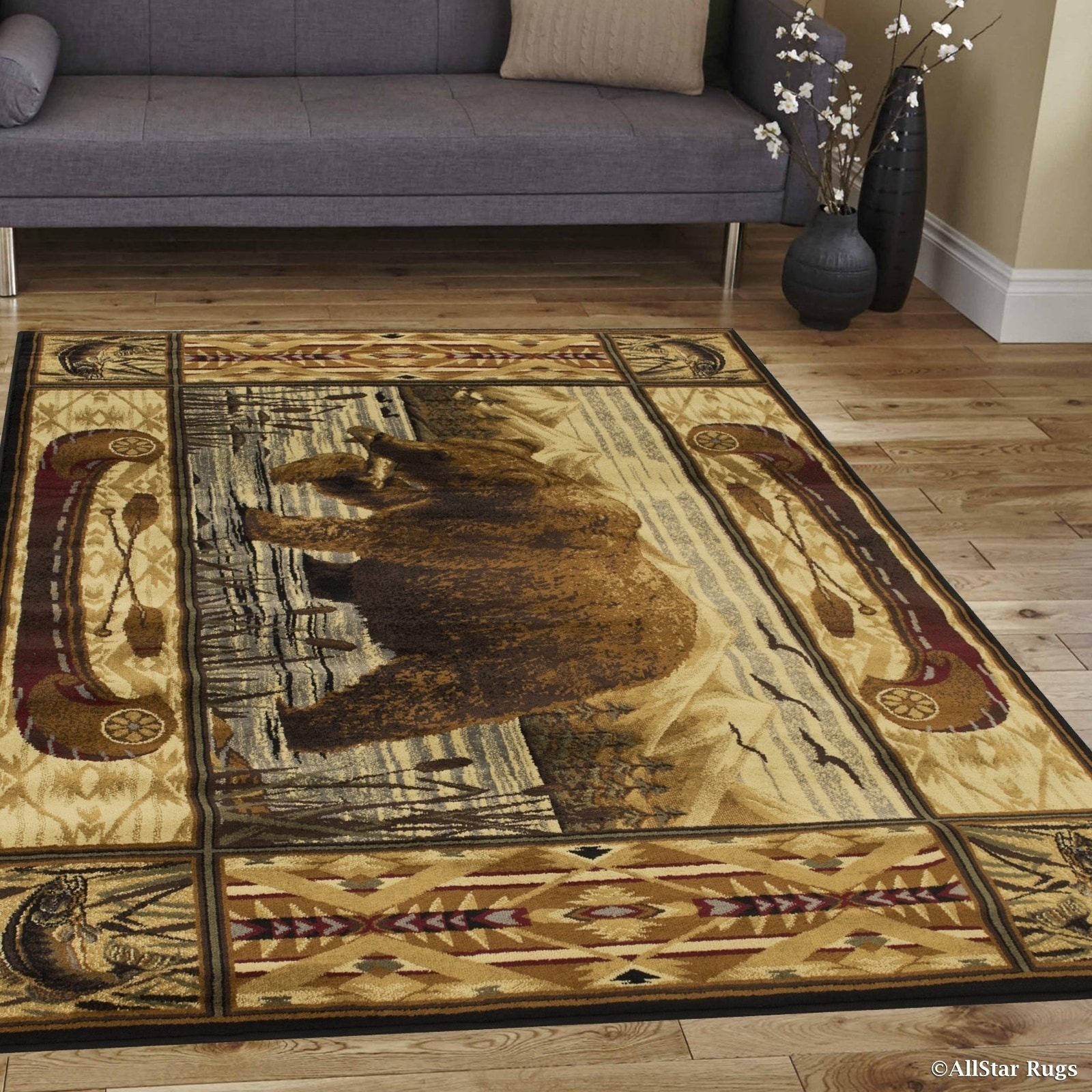 Brown Rustic Rugs - Bed Bath & Beyond