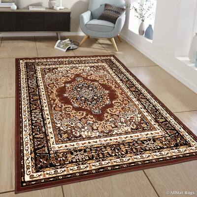 Allstar Woven Persian Flower Western Rug - Overstock - 17097618
