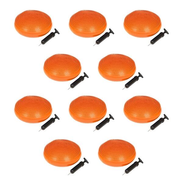 PVC Fitness and Balance Disc - 13-Inch Diameter - Set of 10 - By ...