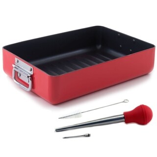 Eclipse Roaster Set Eclipe Red Roaster & Baster Set - Bed Bath & Beyond ...