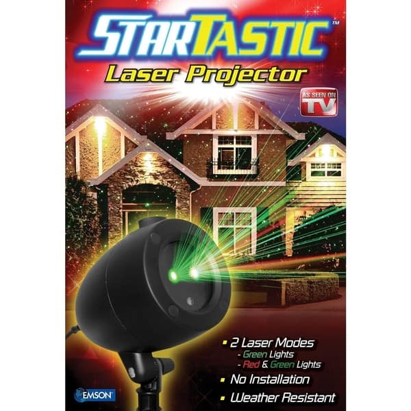 StarTastic Outdoor Holiday Laser Projector - Bed Bath & Beyond - 17126220
