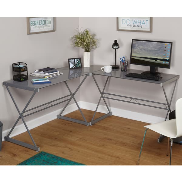 Simple Living Alex L-Shaped Desk - Bed Bath & Beyond - 17128481