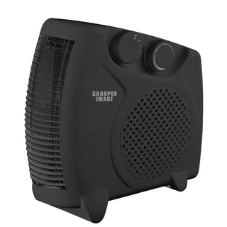 Sharper Image Black Table Top Adjustable Heater - Stand Up / Lay Flat ...