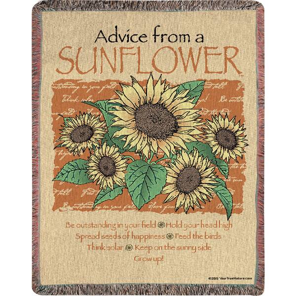 Manual Woodworkers Advice From a Sunflower Throw - Bed Bath & Beyond ...