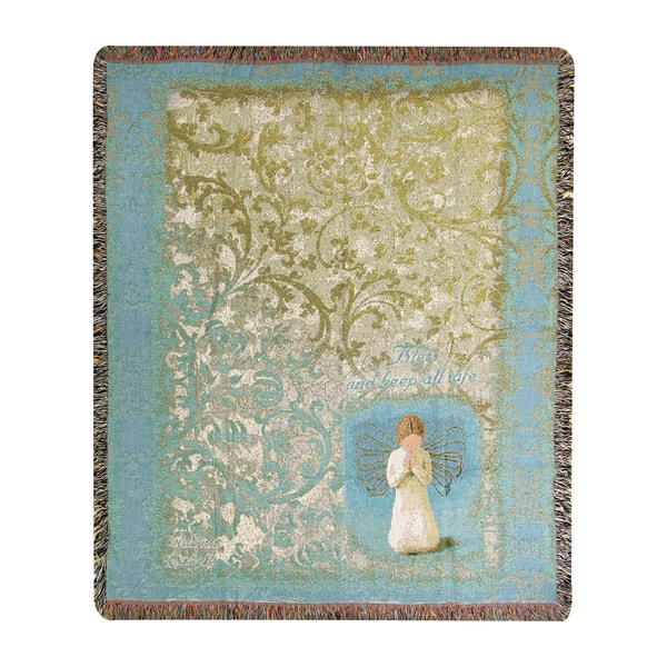Manual Woodworkers Willow Tree Angel Tapestry Throw - Bed Bath & Beyond ...