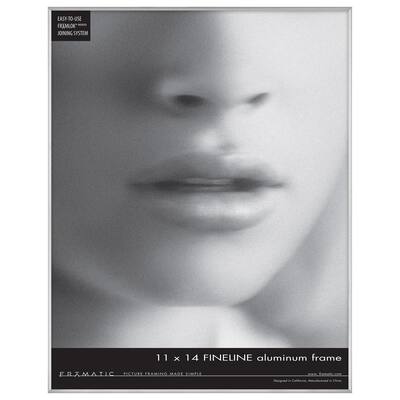 MCS Industries Fineline Silvertone Metal/Glass 11-inch x 14-inch ...