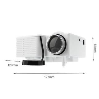 Portable Mini LED Projector (White) (As Is Item) - Bed Bath & Beyond ...