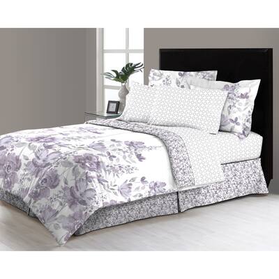 Freida 6 - 8 Piece Complete Bed in a Bag Set - Overstock - 17239110