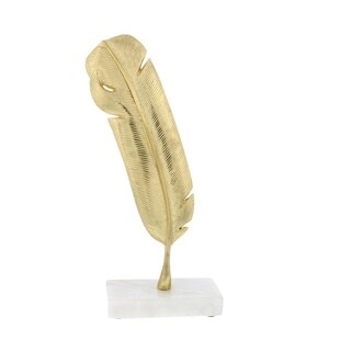 Studio 350 Aluminum Marble Feather 6 inches wide, 12 inches high - Bed ...