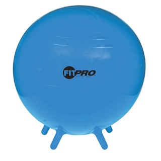 Champion Sports FitPro Ball with Stability Legs, 53cm - Blue - Bed Bath ...