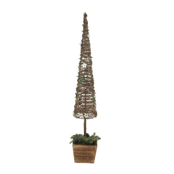 Studio 350 Metal Rattan Tree 6 inches wide, 36 inches high - Bed Bath ...