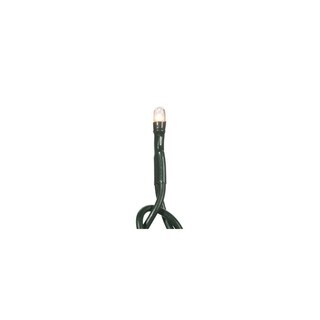Set of 20 Battery Operated Clear Micro Rice Christmas Lights - Green ...