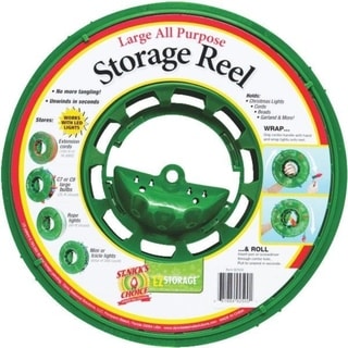 Large Green Christmas Light Storage Reel with Center Handle - Bed Bath ...