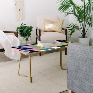 Deny Designs Modern Triangles Coffee Table (2 leg options) - Bed Bath ...