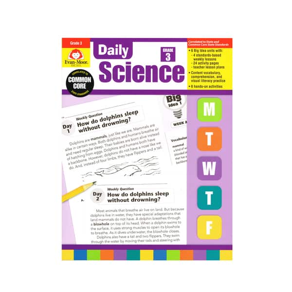 Daily Science Book, Grade 3 - Bed Bath & Beyond - 17415204