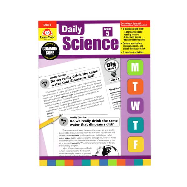 Daily Science Book, Grade 5 - Bed Bath & Beyond - 17415208