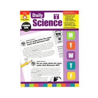 Daily Science Book, Grade 5 - Bed Bath & Beyond - 17415208