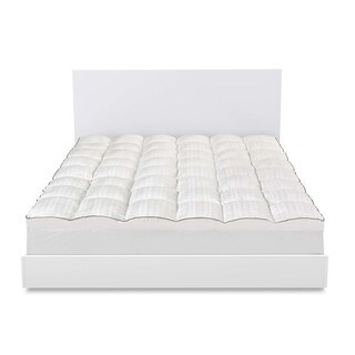 Beautyrest DACRON Memorelle Memory Fiber Mattress Topper - White - Bed ...