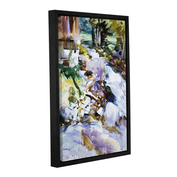 ArtWall John Singer Sargent 'Rushing Brook' Gallery-wrapped Floater ...