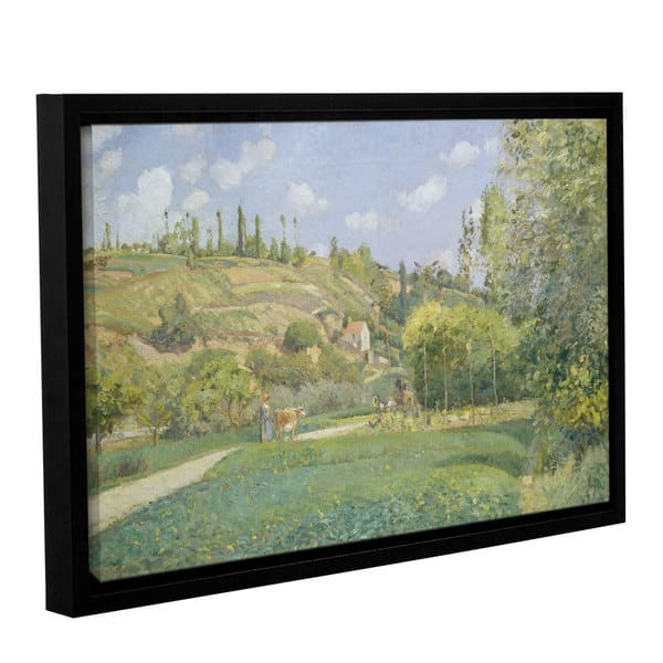 Bridgeman Camille Pissarro 'A Cowherd at Valhermeil Auvers Sur Oise ...