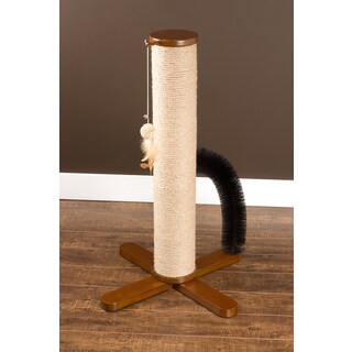 3-In-1 Cat Scratching, Grooming Post, and Cat Toy - Bed Bath & Beyond ...