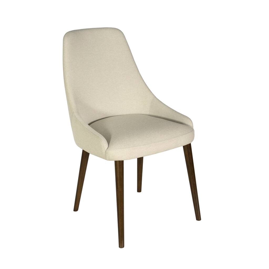 Saloom Model 120 Oatmeal Upholstered Java Side Chair - Overstock - 17520694