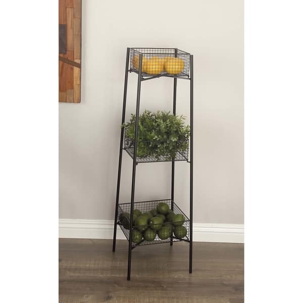 Studio 350 Metal Shelf 12 inches wide, 41 inches high - Bed Bath ...