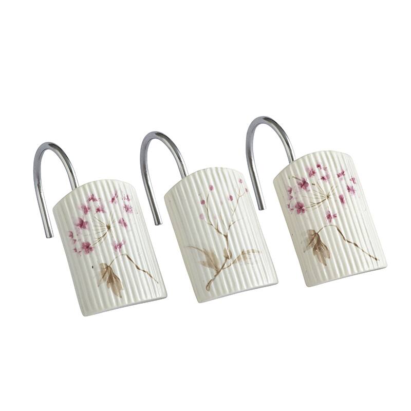 Christina Shower Hooks (3.5" x 2.75" x 7") - Overstock - 17626314