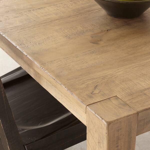 Griffith Rectangular Dining Table in Rustic Weathered Toffee - Bed Bath ...
